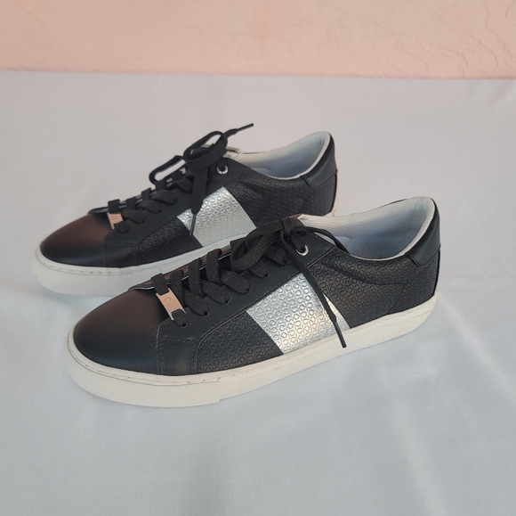 Calvin Klein | Shoes | Nwt Calvin Klein Black Low Top Sneakers | Poshmark